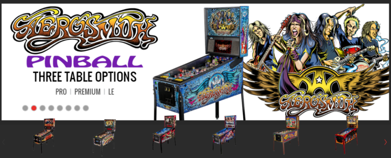 Stern Aerosmith Pinball Machine - Pinballpro.com