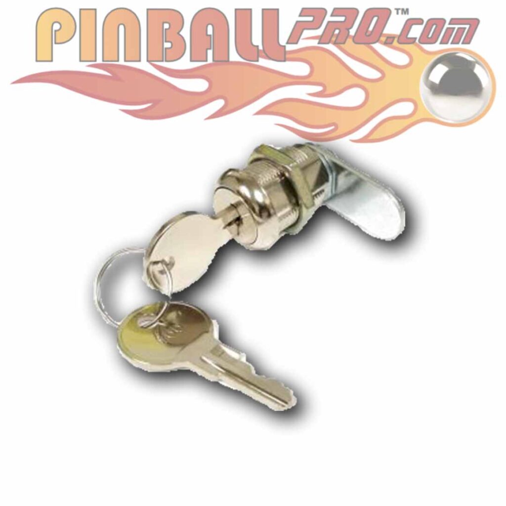 Coin Door Lock - Keyed Alike - Pinballpro.com