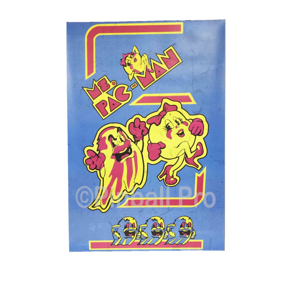 Pac-Man Wall Art Poster - Pinballpro.com