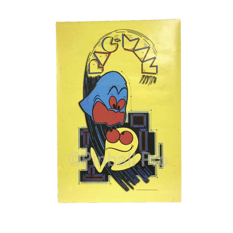 Pac-Man Wall Art Poster - Pinballpro.com