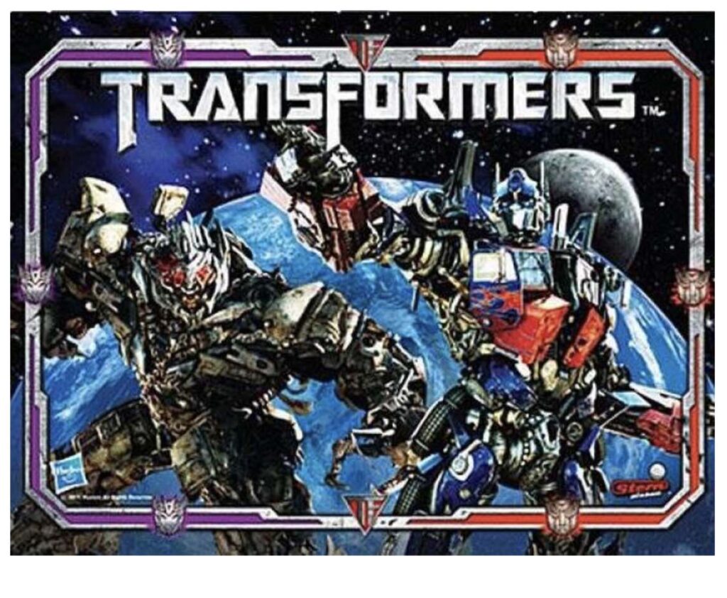 Transformers Pro Edition Translite from Stern - Pinballpro.com