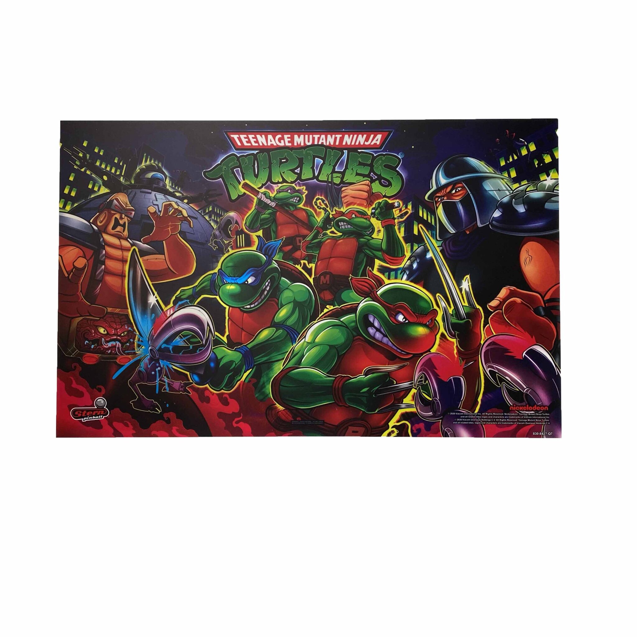 Teenage Mutant Ninja Turtles Pinball Art Blades - Pinballpro.com