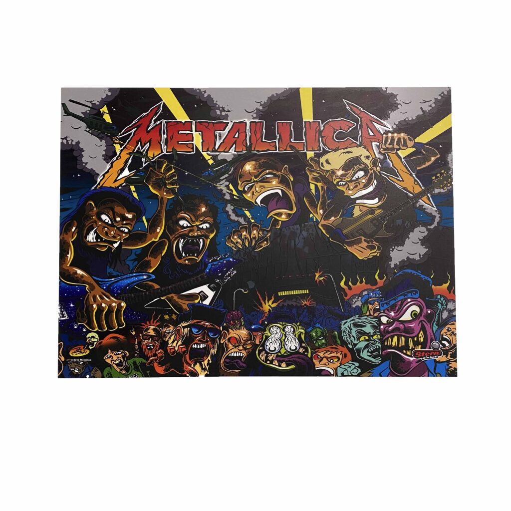 Metallica Premium "Monsters" Edition Translite from Stern - Pinballpro.com