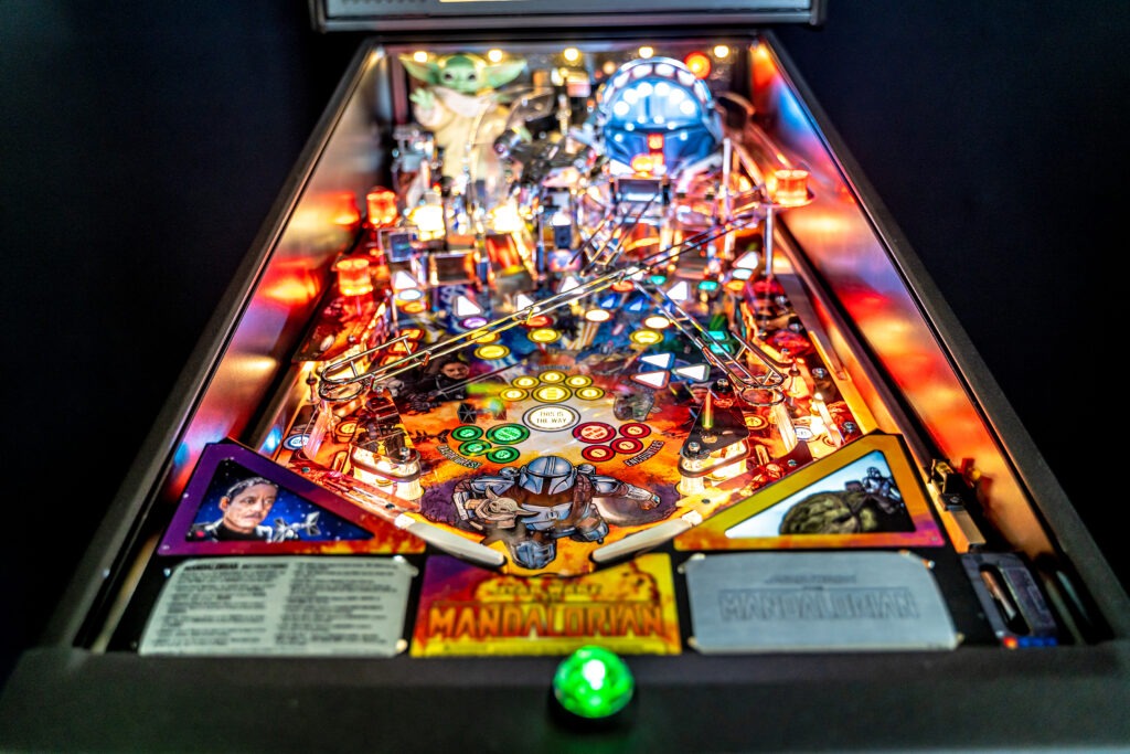 Mandalorian Premium Pinball Machine from Stern - Pinballpro.com