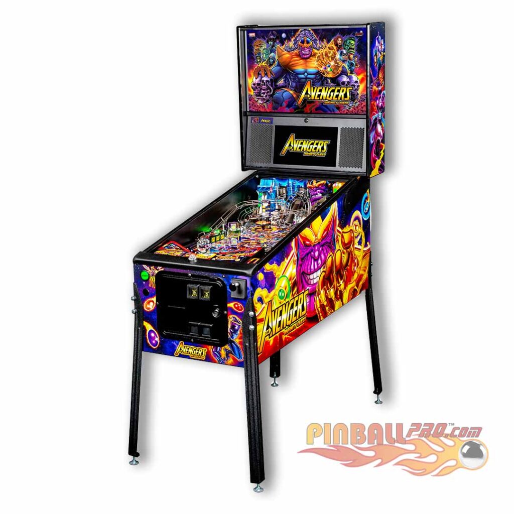 Avengers Infinity Quest Premium Pinball Machine from Stern - Pinballpro.com