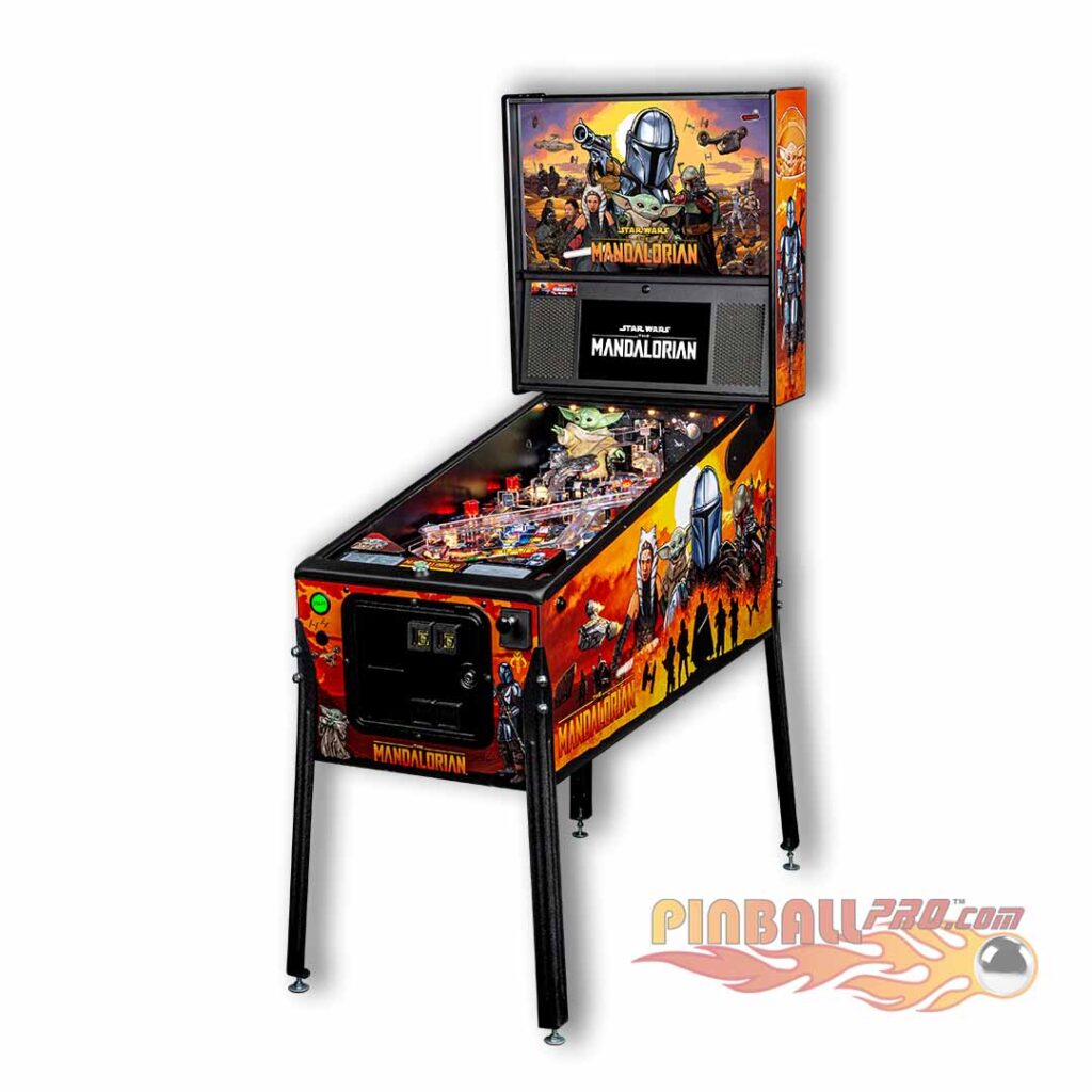 Mandalorian Pro Stern Pinball Machine - Pinballpro.com