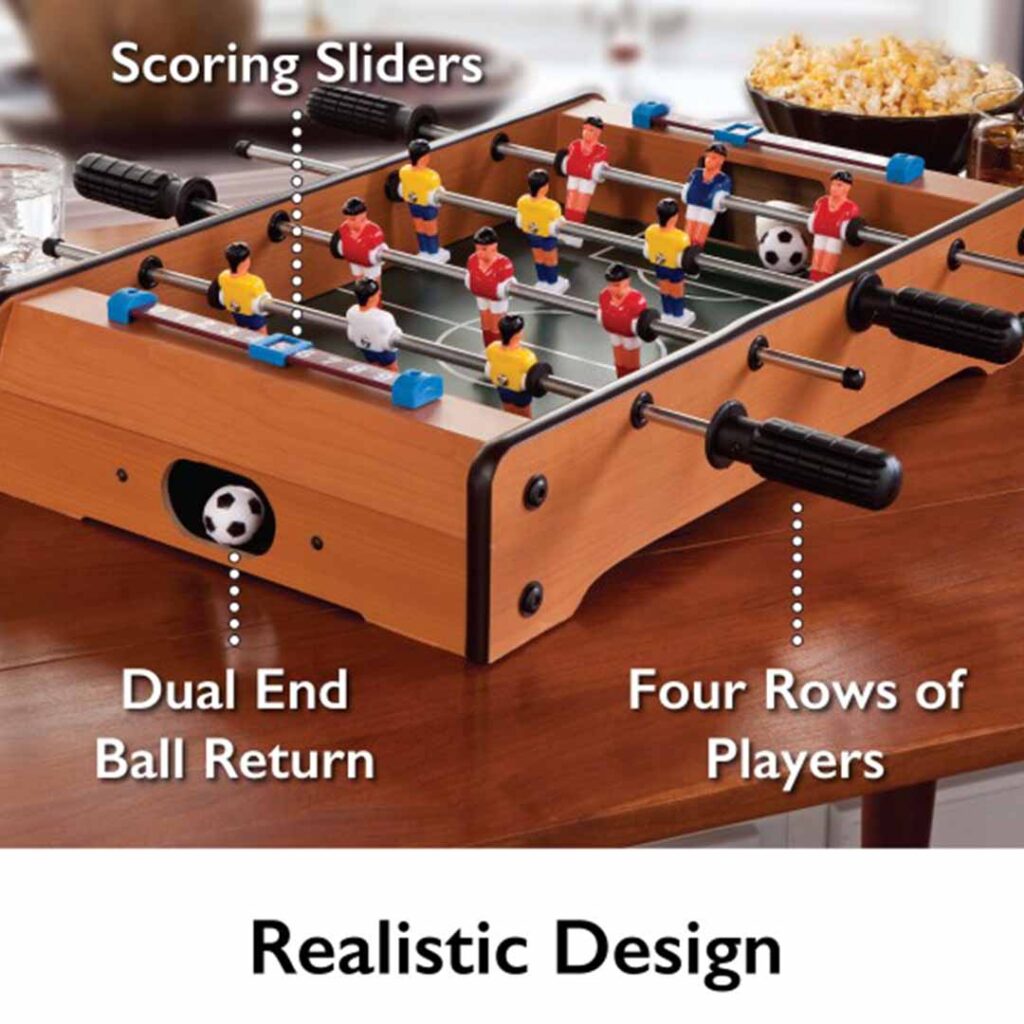 Mainstreet Classics Sinister Table Top Foosball - Pinballpro.com