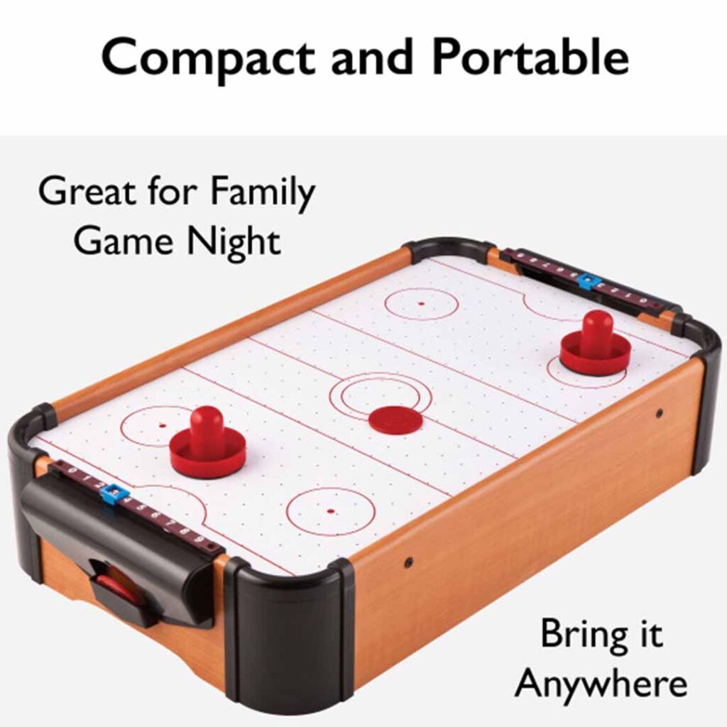 Mainstreet Classics Sinister Table Top Air Powered Hockey - Pinballpro.com