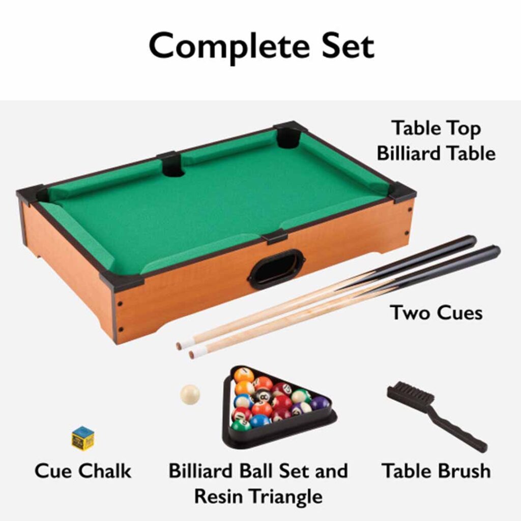 Mainstreet Classics Sinister Table Top Billiards - Pinballpro.com