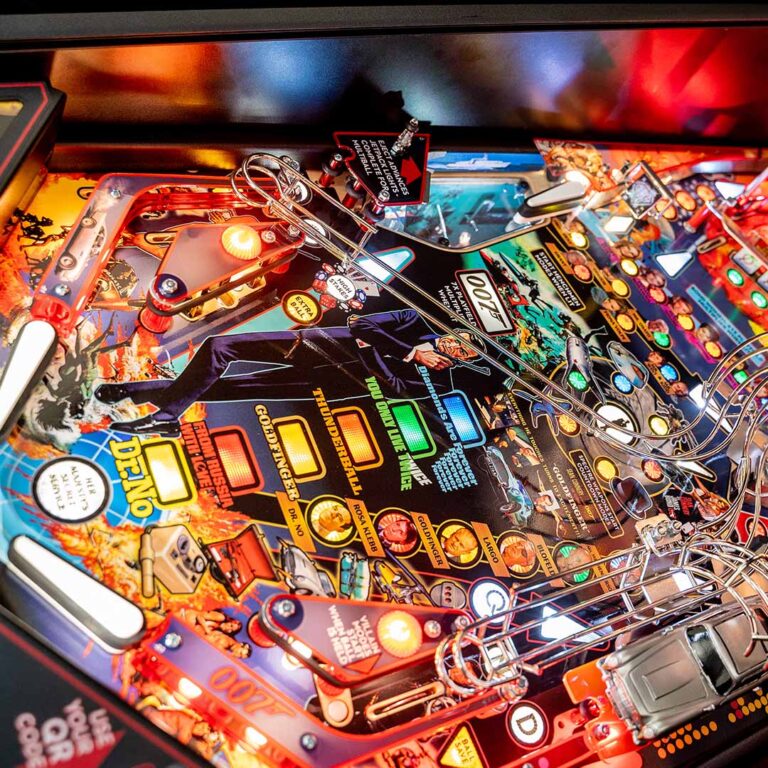 James Bond 007 Premium Pinball Machine from Stern - Pinballpro.com