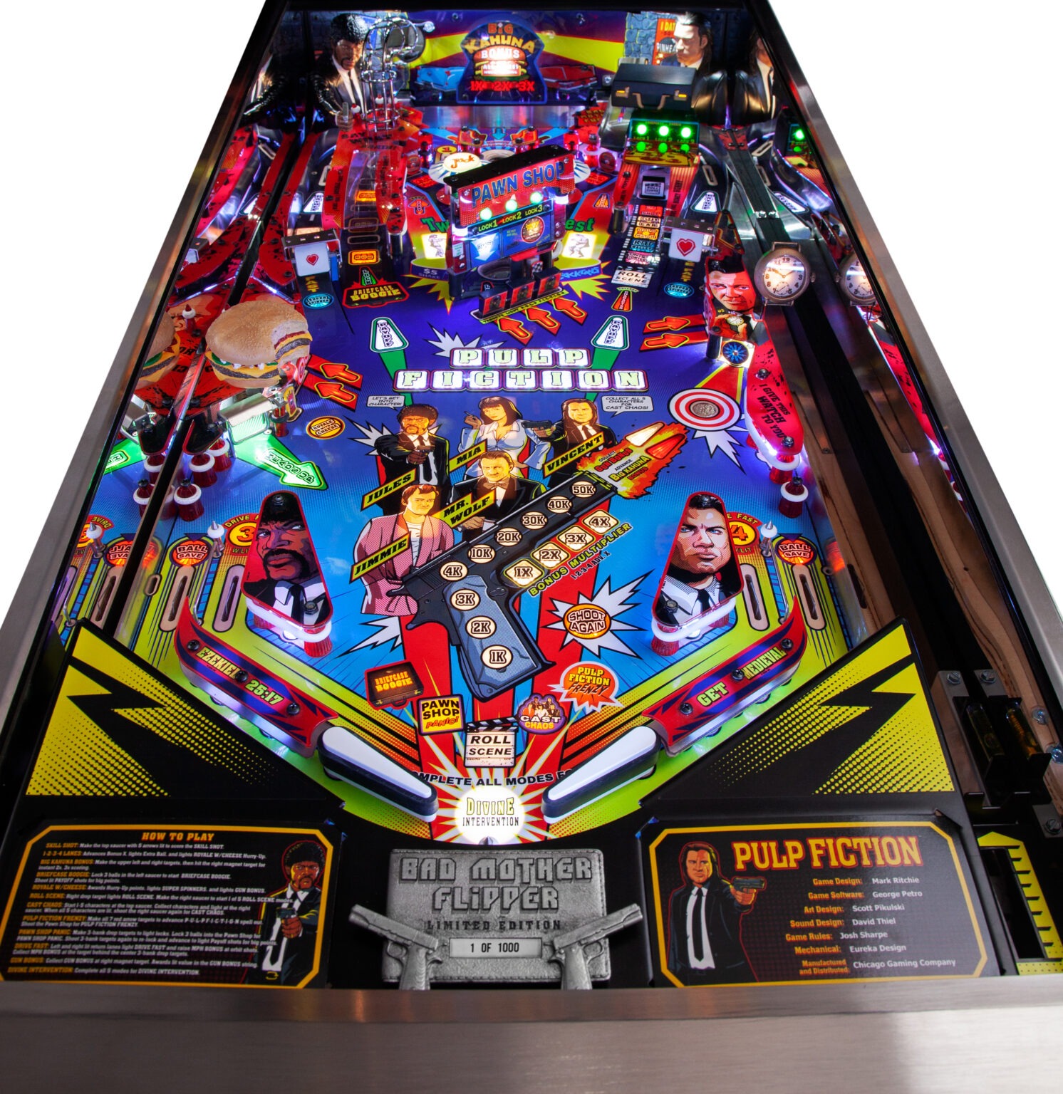 Pulp Fiction Special Edition Pinball Machine - Pinballpro.com