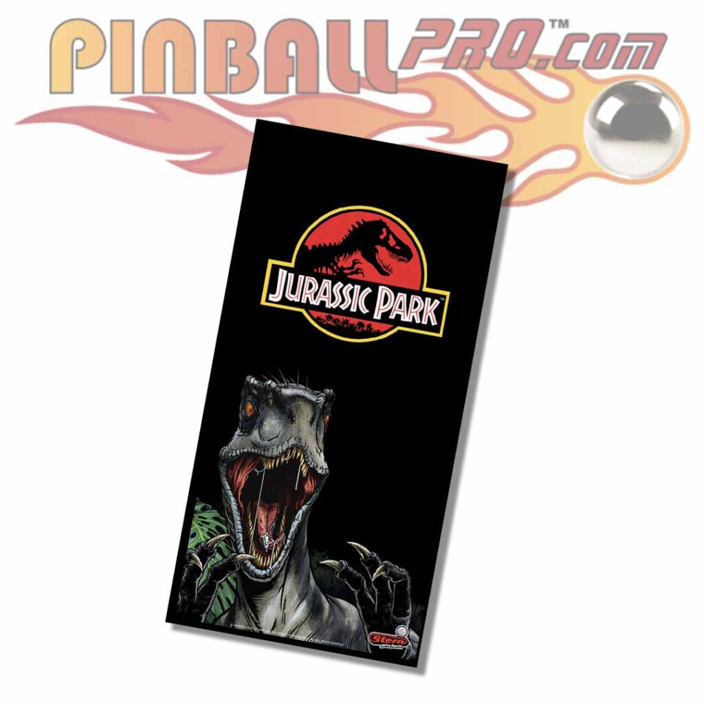 Jurassic Park Pinball Dust Cover from Stern - Pinballpro.com