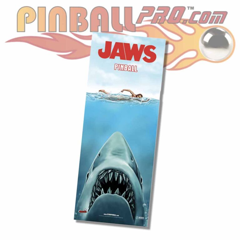 Jaws Vertical Banner from Stern - Pinballpro.com