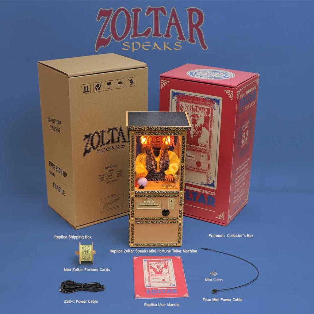 Replica Zoltar Speaks Fortune Teller Machine from New Wave Toys ...