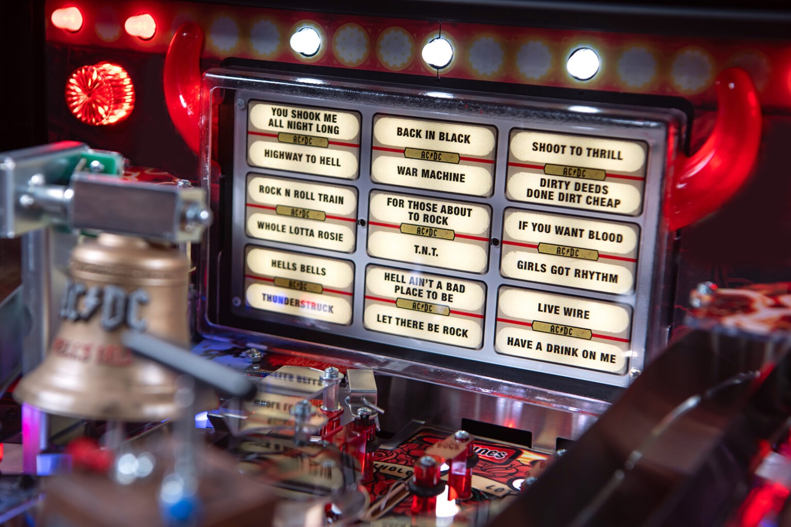 AC/DC Remastered Premium Pinball Machine from Stern - Pinballpro.com